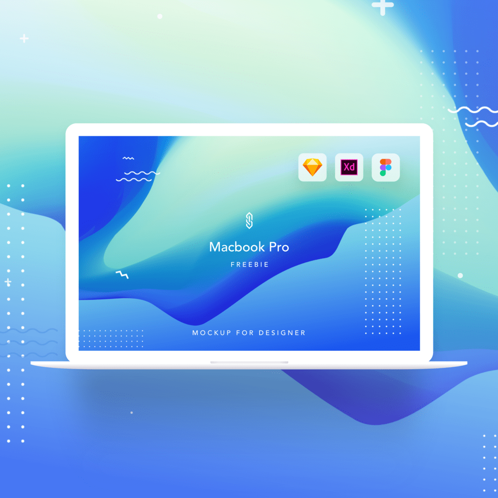 Macbook Pro Mockup - Figma Free UI Kits