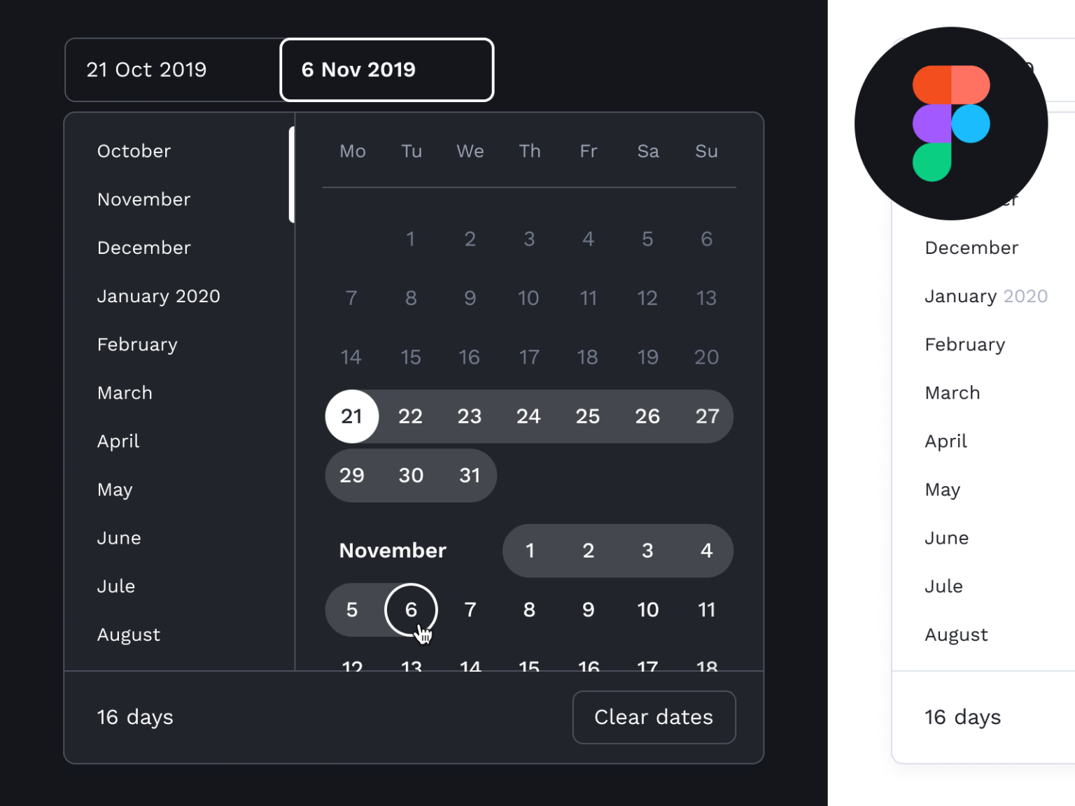 Figma Timetable Template