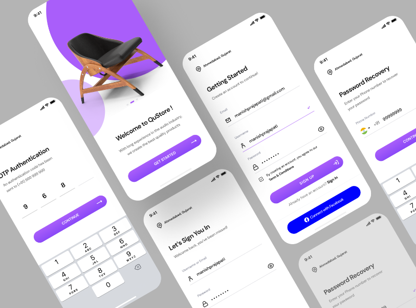 Sign In, Sign Up Figma Free - Figma Free UI Kits