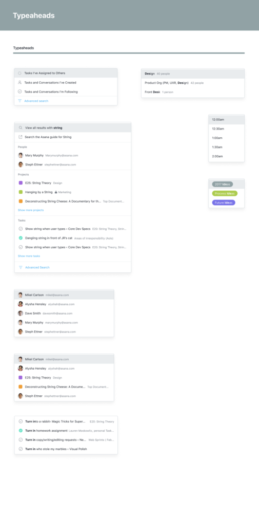 Asana Design System Figma Free - Figma Free UI Kits
