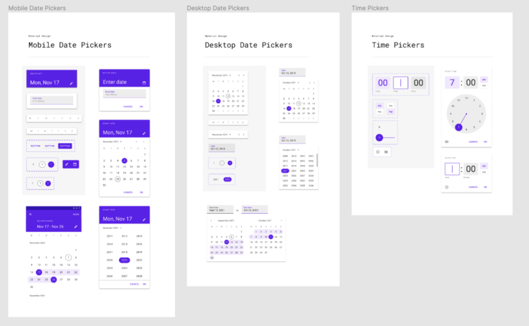 Material 3 - with icon & Material 2 version Figma Free - Figma Free UI Kits