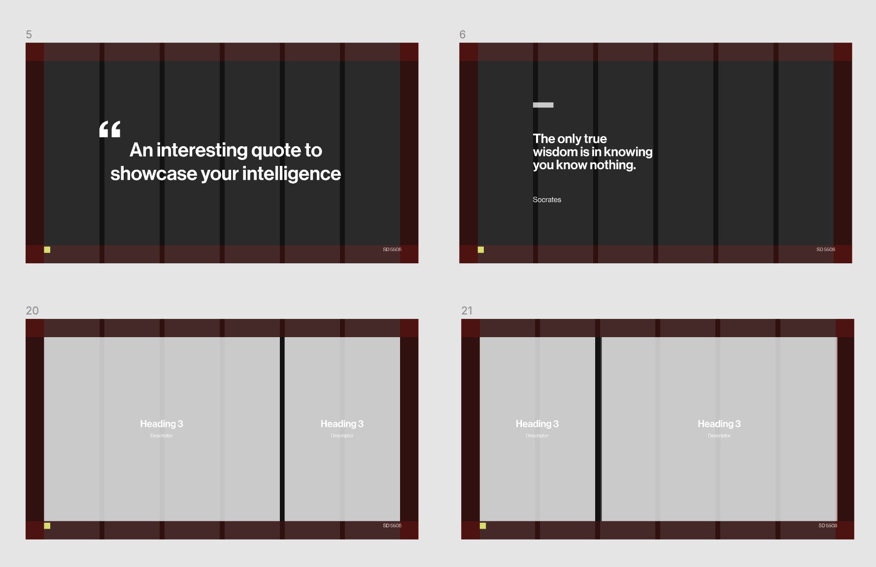 Presentation/Slides Template 03 Figma Free - Figma Free & Premium UI Kits