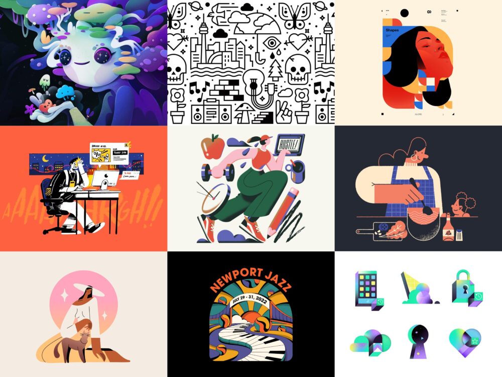 Illustrations Inspirations Figma Free Ui Kits