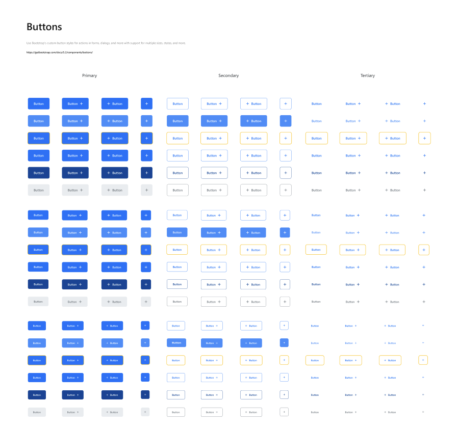 Katie - Bootstrap Design Starter Kit Figma Free - Figma Free UI Kits