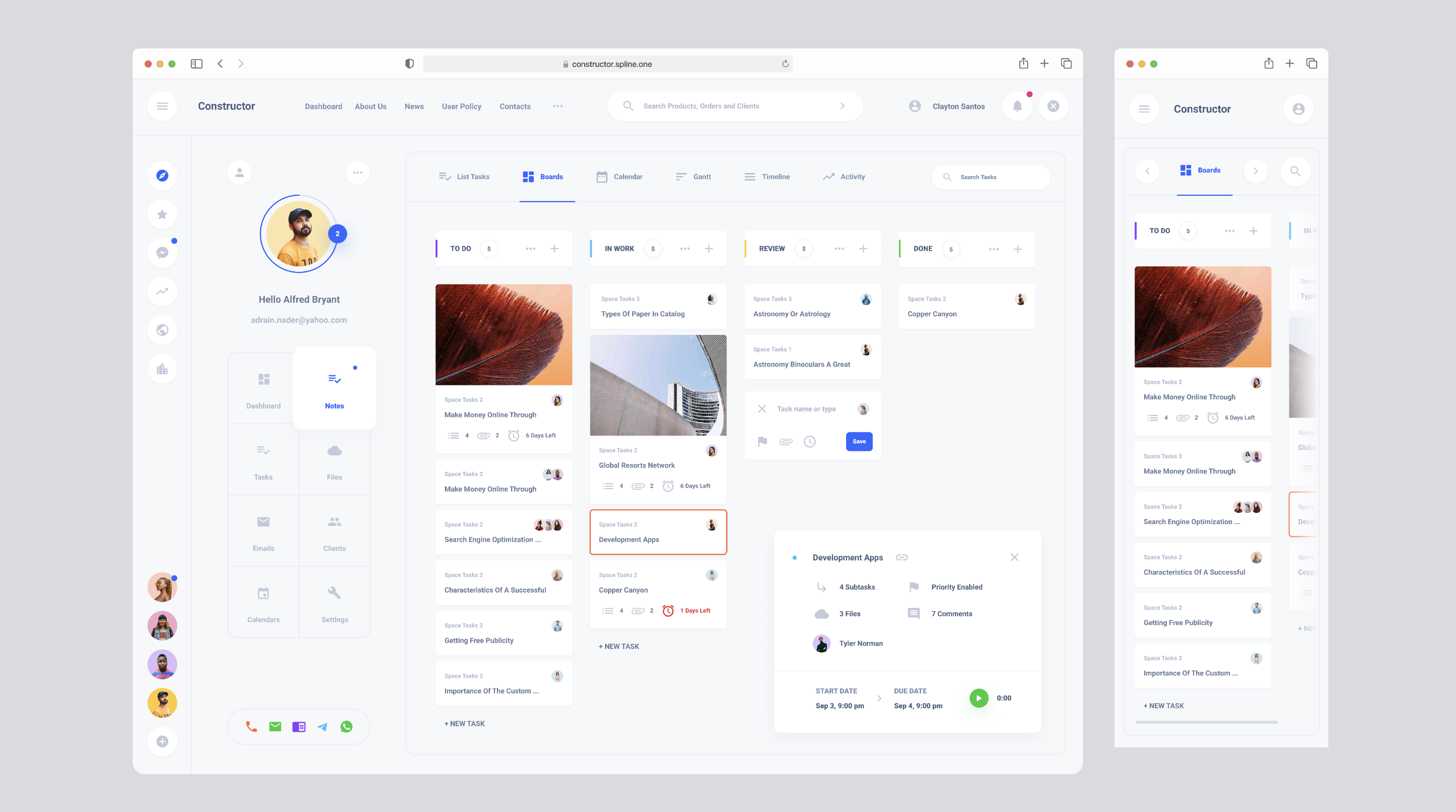 Task Boards Dashboard - Figma Free & Premium UI Kits