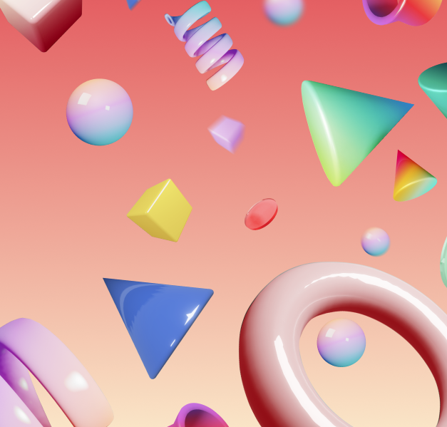 Free 3D Geometric Objects Figma Free Figma Free Premium UI Kits