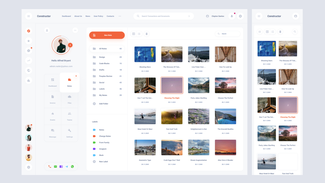 Dashboard One Figma - Figma Free & Premium UI Kits