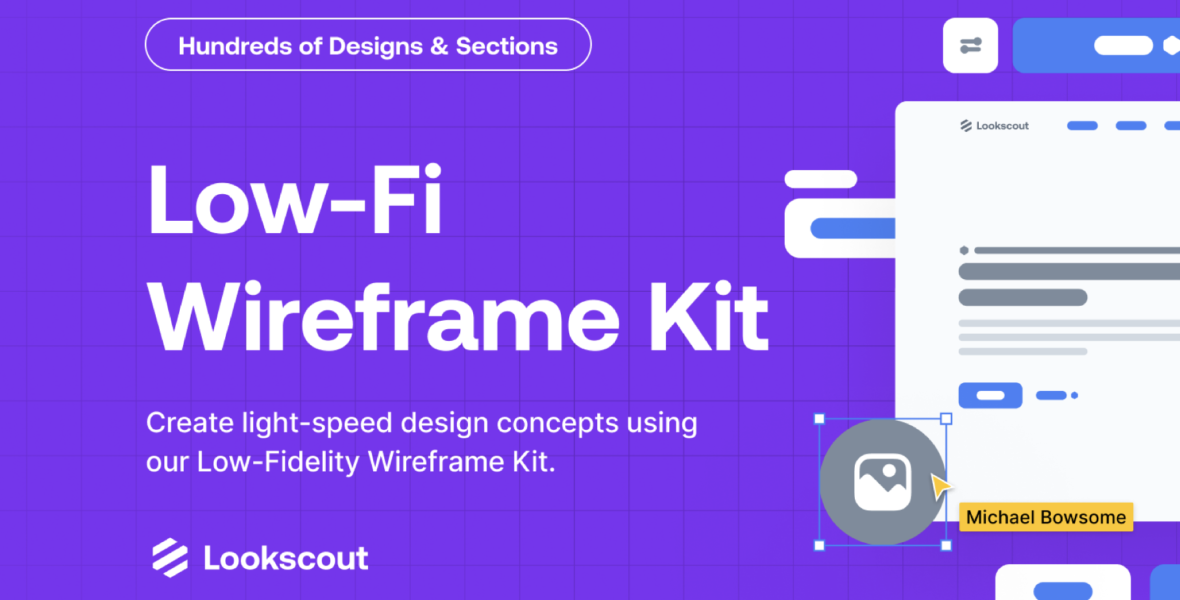 Low Fidelity Wireframe Kit Figma - Figma Free UI Kits