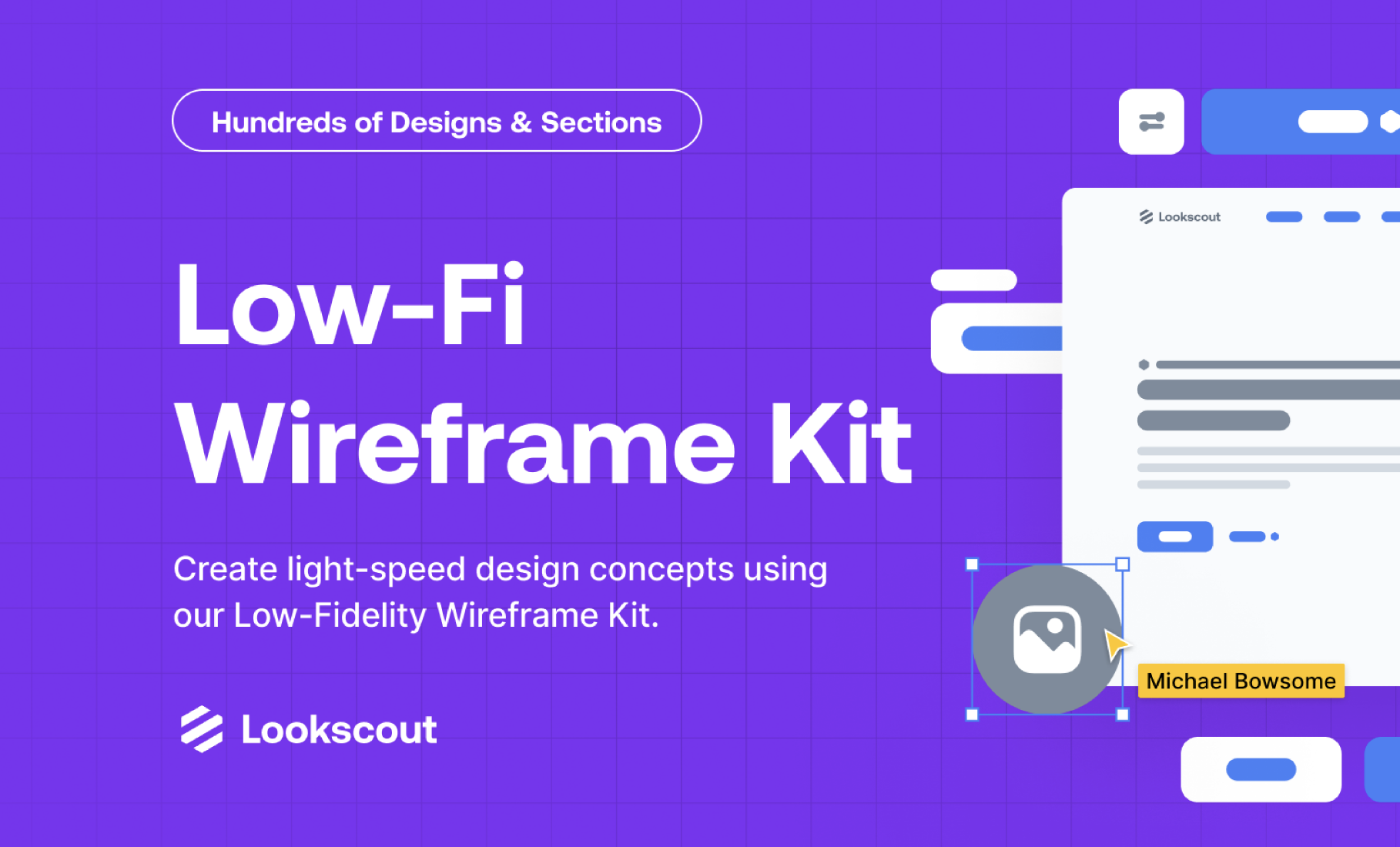 Low Fidelity Wireframe Kit Figma - Figma Free UI Kits