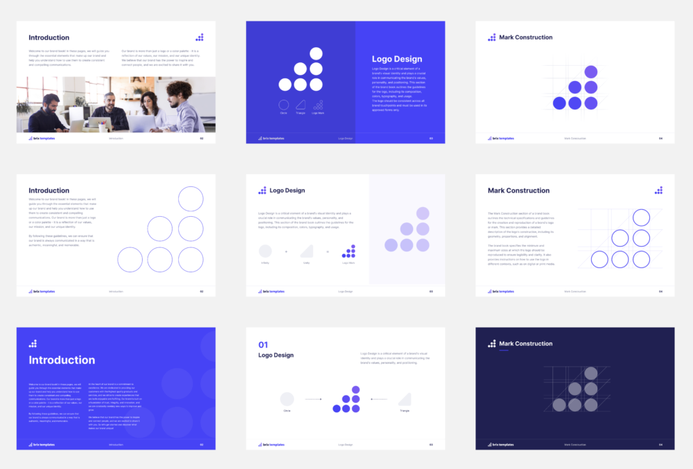 Brand Book Figma Template - Figma Free UI Kits