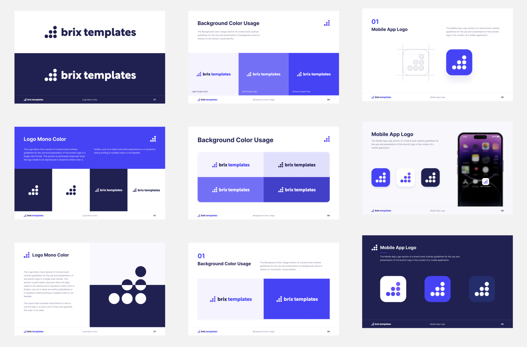 Brand Book Figma Template - Figma Free UI Kits