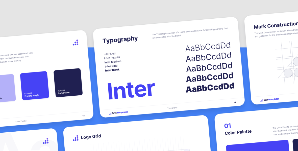 Brand Book Figma Template - Figma Free UI Kits