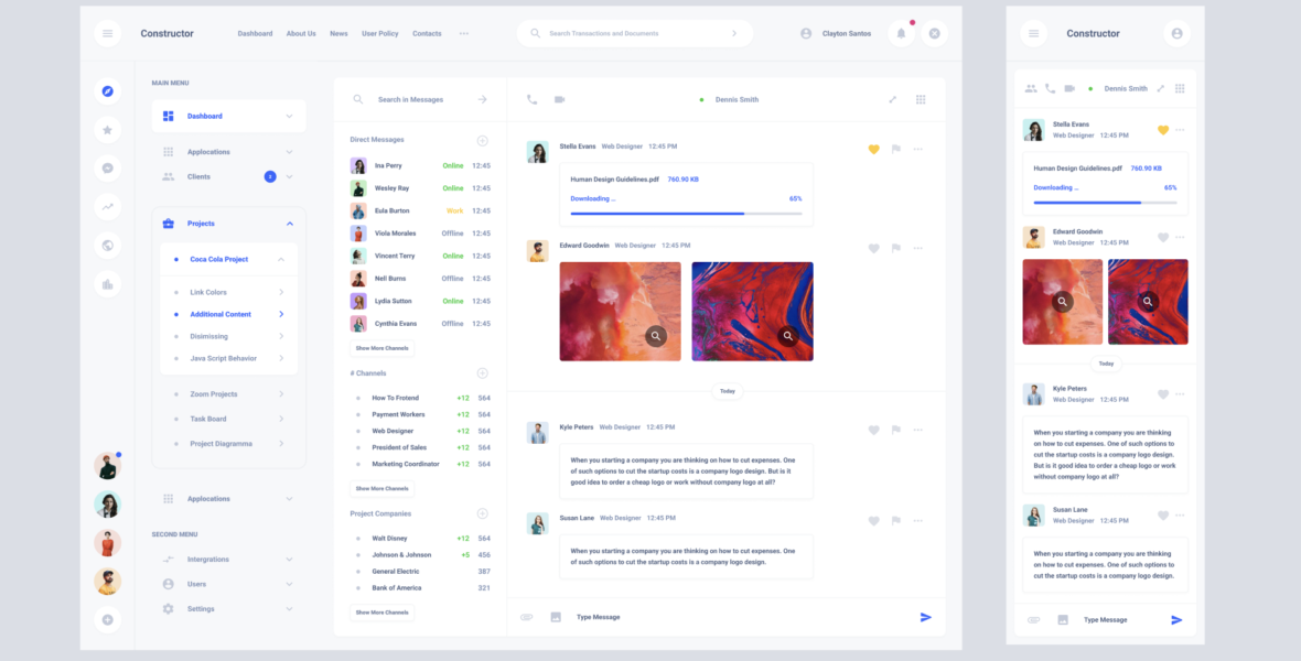 Dashboard UI Kit Download for Figma - Figma Free UI Kits